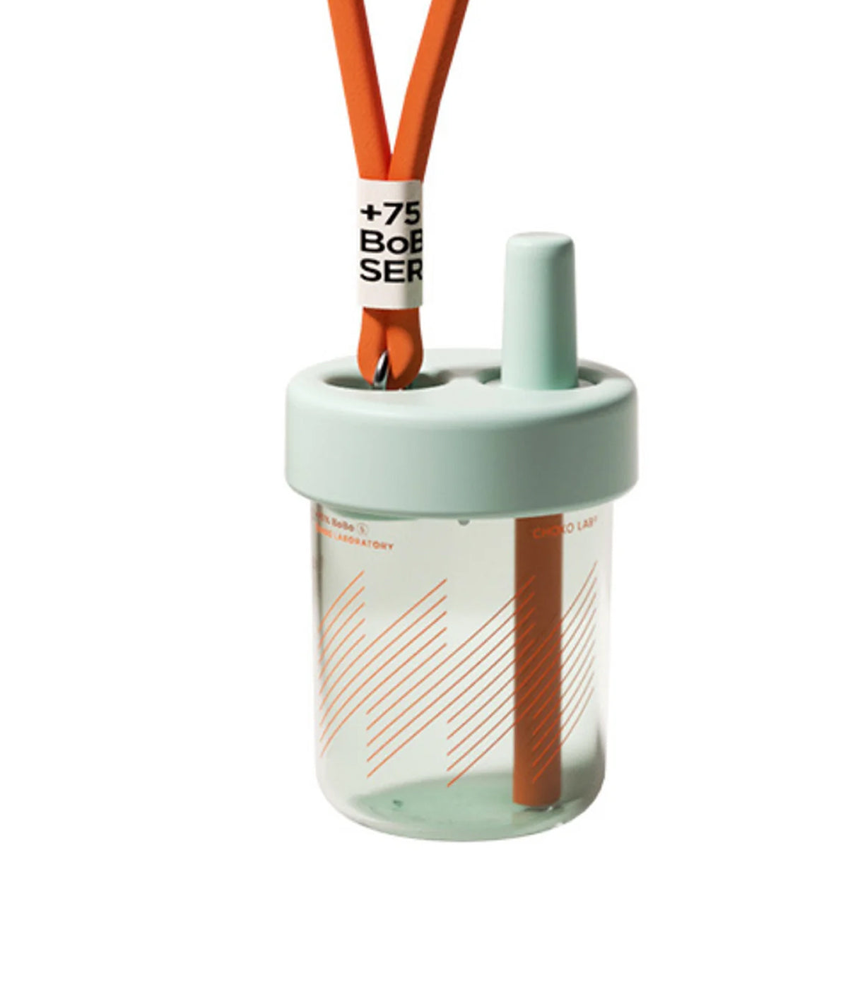 Chako Lab BoBo Plastic Cup Mint/Orange – Wrap