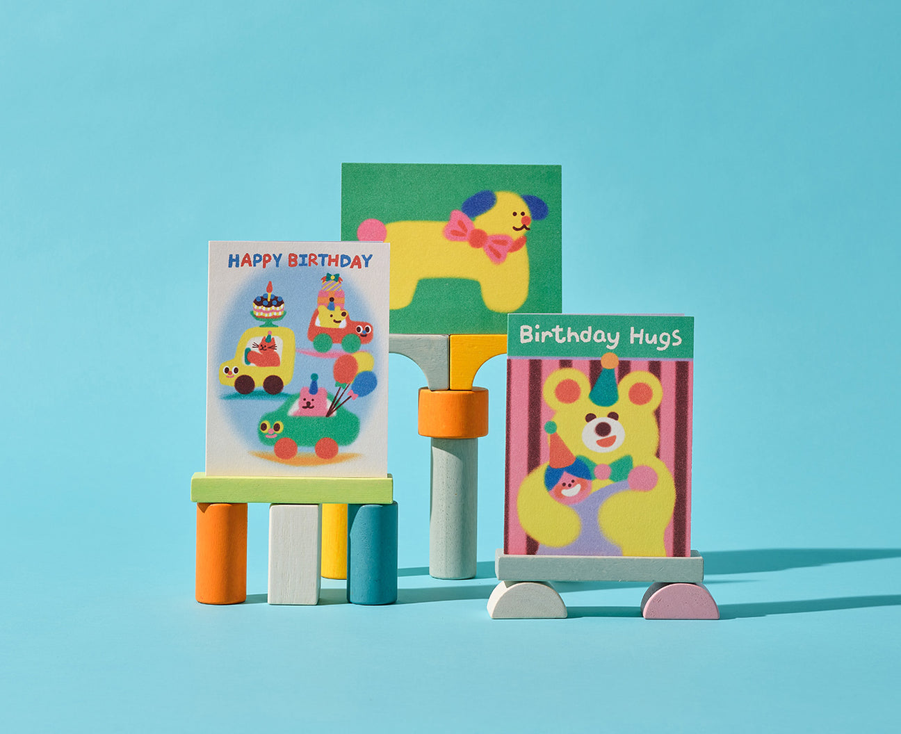 Wrap Kids Greetings Cards