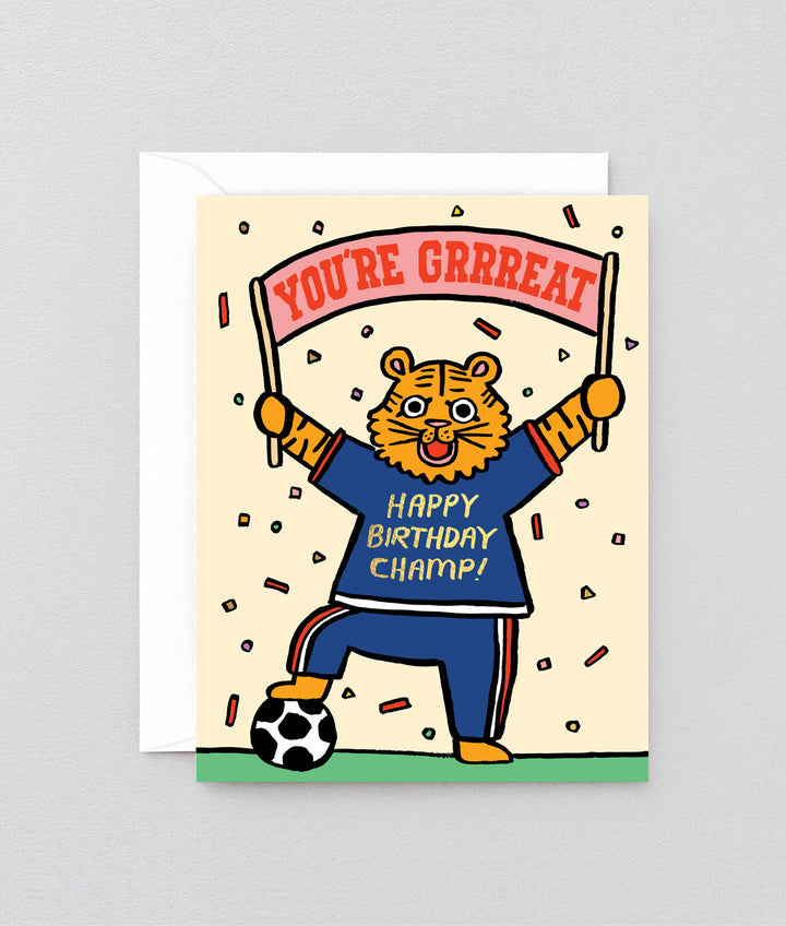 You're Grrreat Kids Greetings Card – Wrap